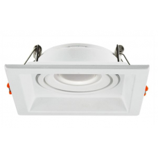 LED SPOT ΛΕΥΚΟ ΟΡΟΦΗΣ ΧΩΝΕΥΤΟ ΠΕΡΙΣΤΡΕΦΟΜΕΝΟ 50W MR16- GU10