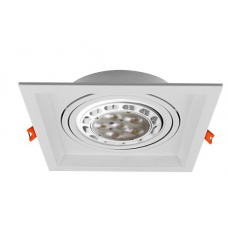 LED SPOT ΛΕΥΚΟ ΟΡΟΦΗΣ ΧΩΝΕΥΤΟ ΠΕΡΙΣΤΡΕΦΟΜΕΝΟ 50W AR111